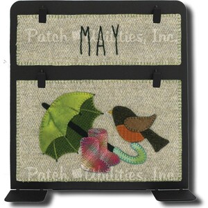 MM13-5 May Monthly Calendar Pattern - Calendar Series Stand Sold ...