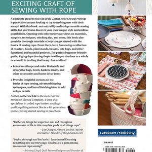 Zigzag Rope Sewing Projects, 16 Home Accessories to Make With a Simple Stitch, Katherine Lile ...