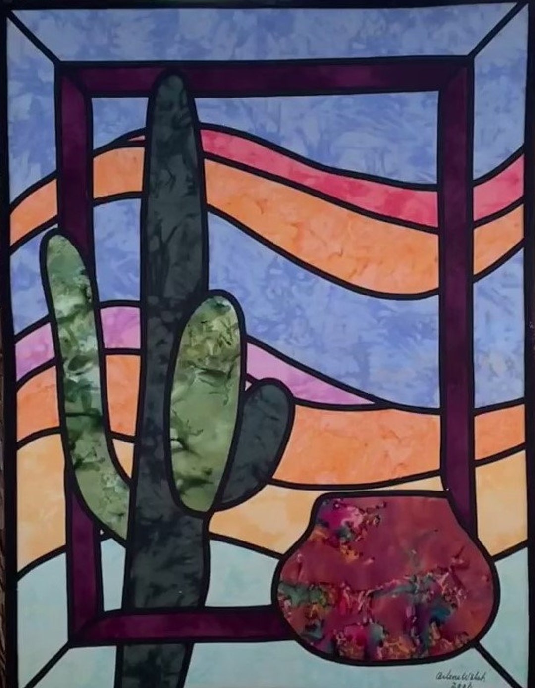 Desert Sky Quilt Pattern an Arlene Walsh Design, Southwest Pattern ...