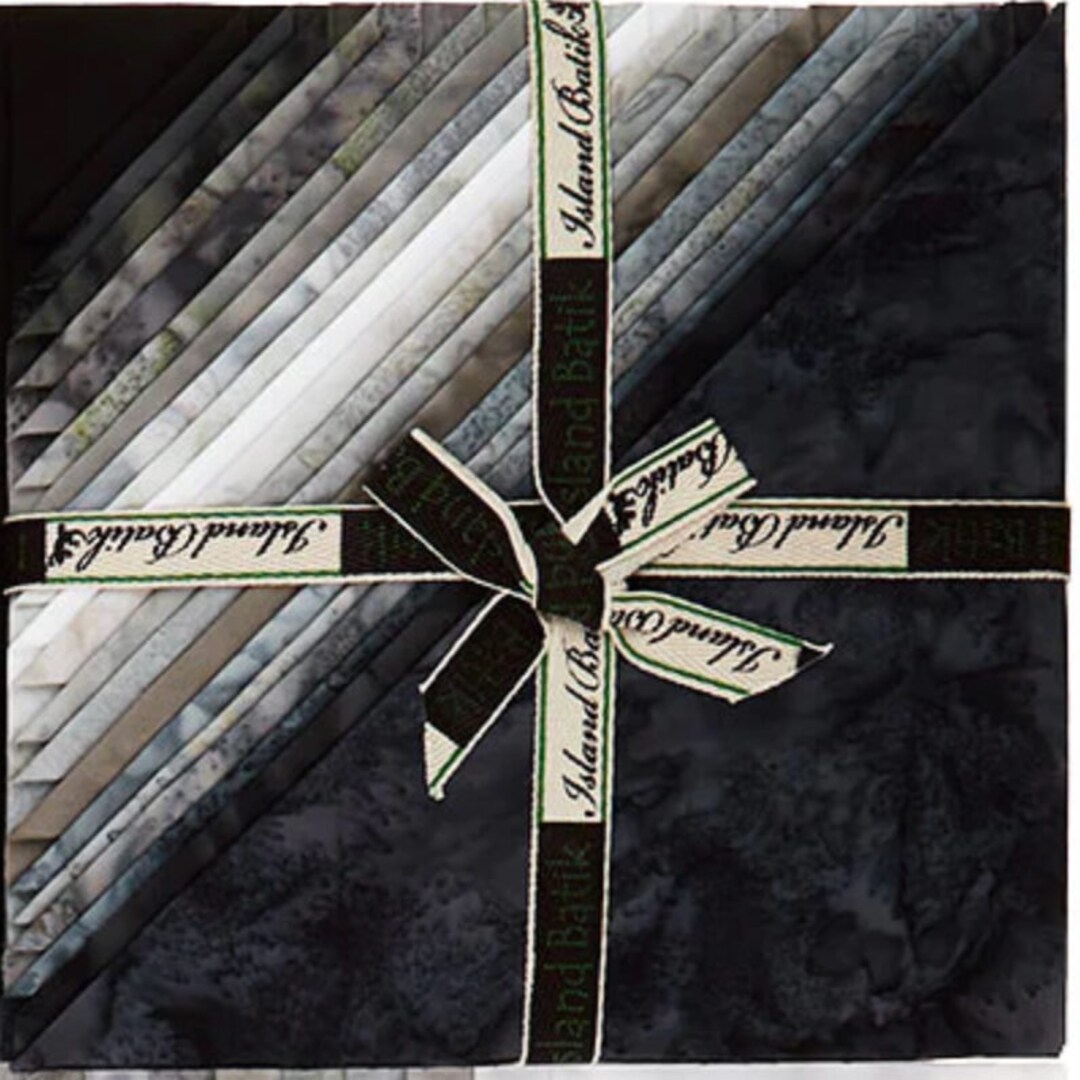 Bodacious Black-st, 10 Stack Pack, 42 Pcs of Fabric With 20 Different ...