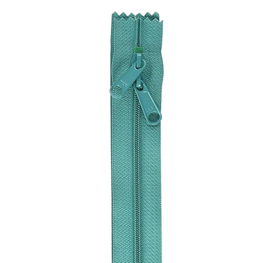Byannie Zippers, Emerald Green Double Slide Zipper, 30 Inch, Perfect ...