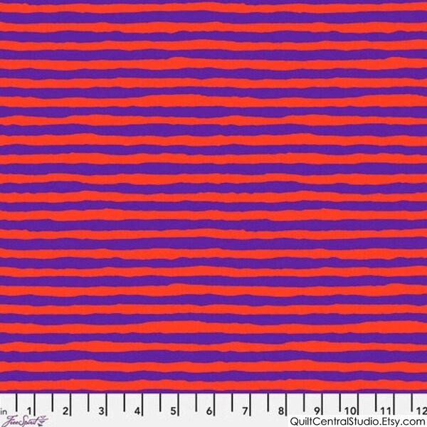 Kaffe Fassett Comb Stripe Fabric - Etsy