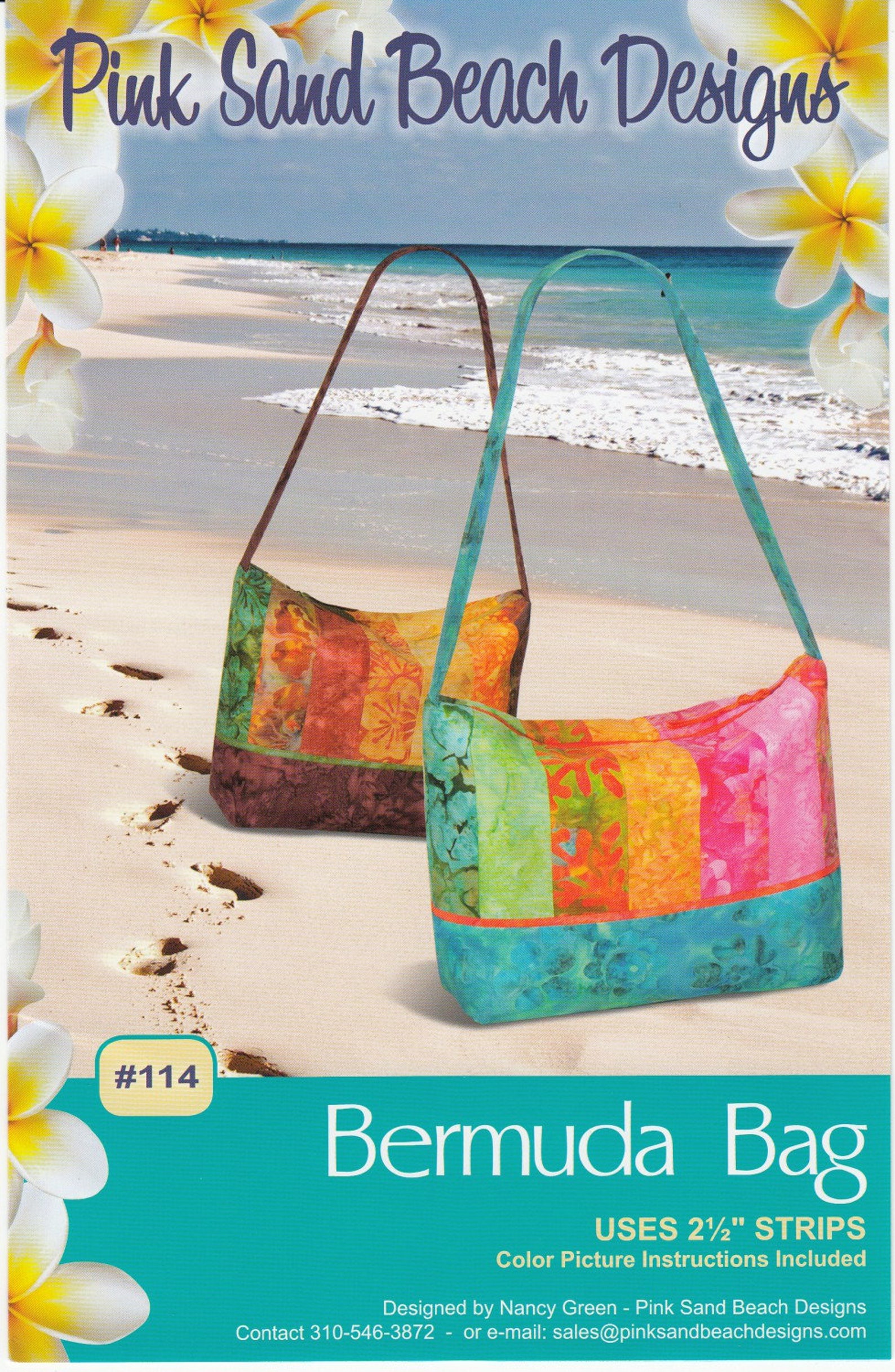 Bermuda Bag - Pattern # PSB114 1 From Pink Sand Beach Designs by Green ...