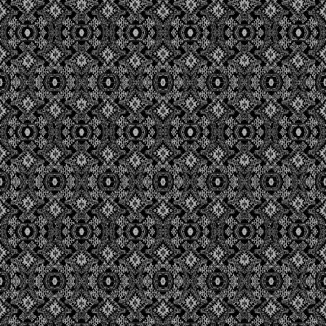 Black Boho Geo - Sanctuary - Sold per Yard - Premium 100% Cotton Fabric ...