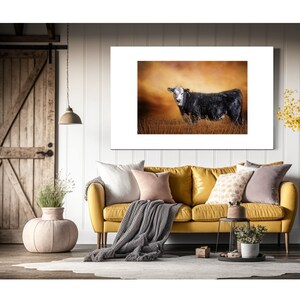 Integrated Cow Fabric Panel, Quilt Panel, Quilting Cotton Fabric, Farm ...