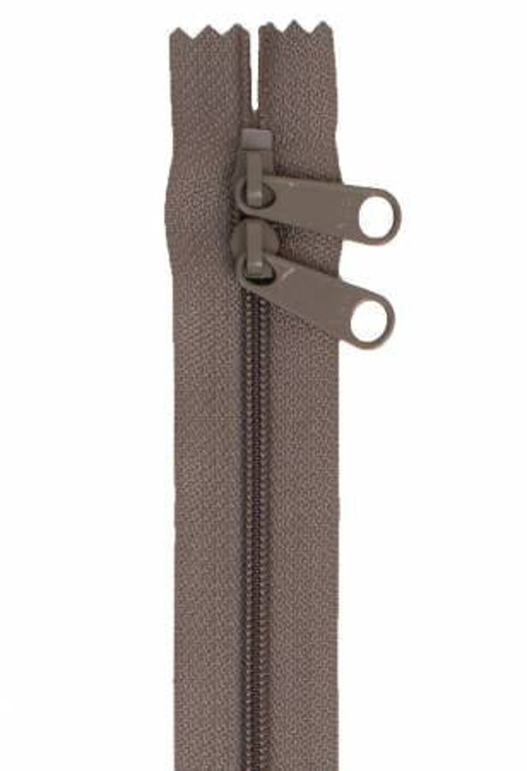 Byannie Zippers, Taupe Double Slide Zipper, 30 Inch, Perfect for ...