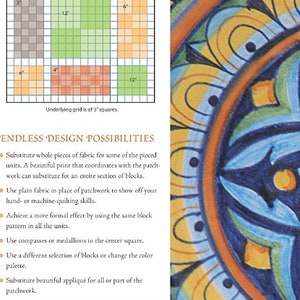 Bella Bella Sampler Quilts Book, 9 Projects With Unique Sets, Inspired by Italian Marblework ...