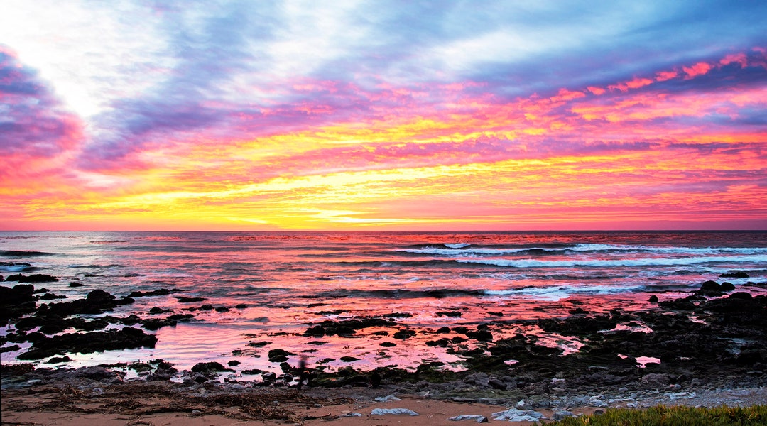 Pacific Sunset Fabric Panel, PSS-007, Panel Size is 34” X 20”, Quality ...