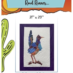Road Runner Quilt Pattern - an Arlene Walsh Design, Southwest Pattern ...