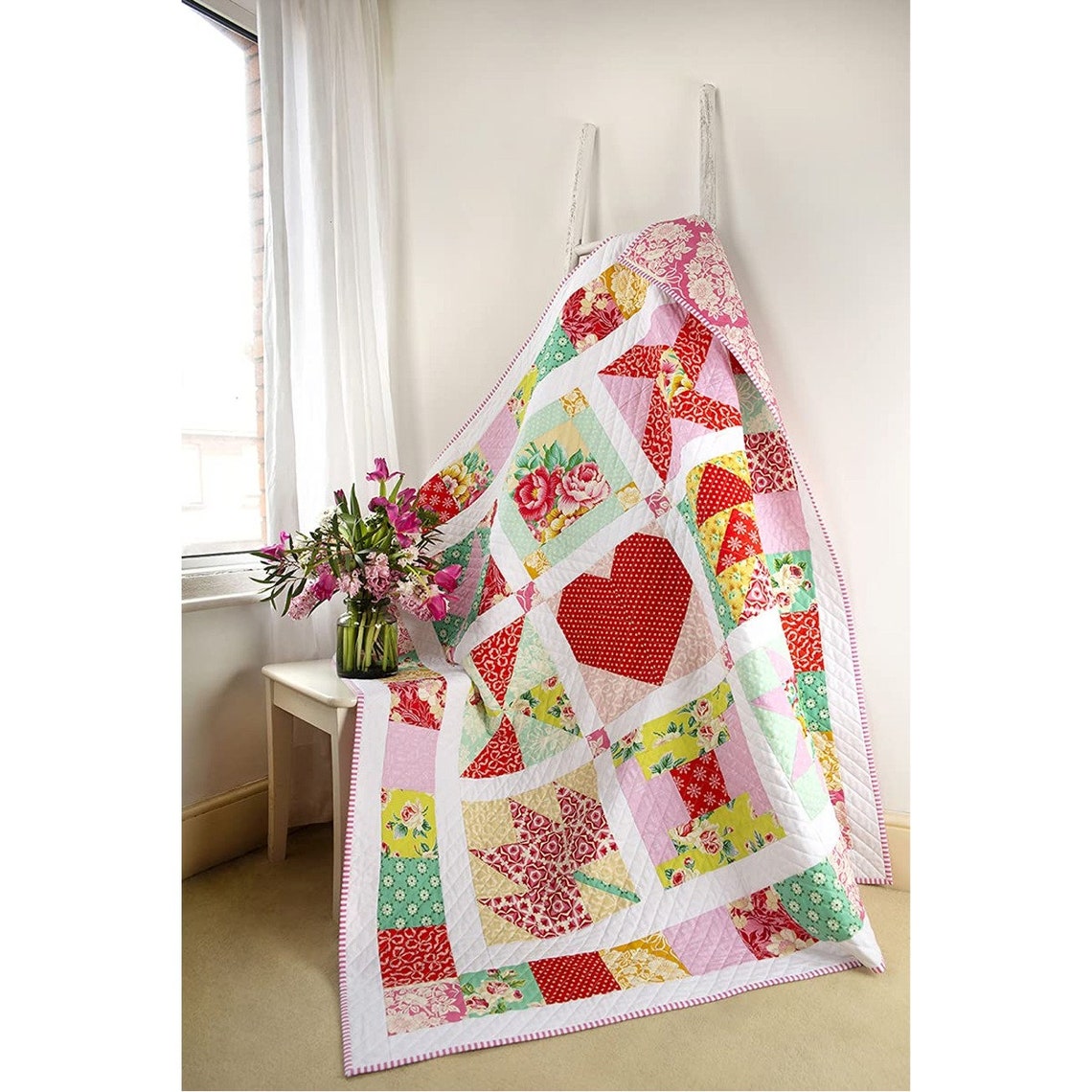 Jump Into Patchwork & Quilting Book, for Beginners; 6 Modern Projects ...