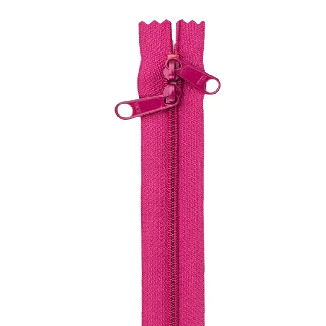 Byannie Zippers, Crazy Plum Double Slide Zipper, 30 Inch or 40 Inch ...