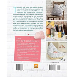 Easy Home Sewing Projects Book, 101 Projects to Transform Every Room of ...