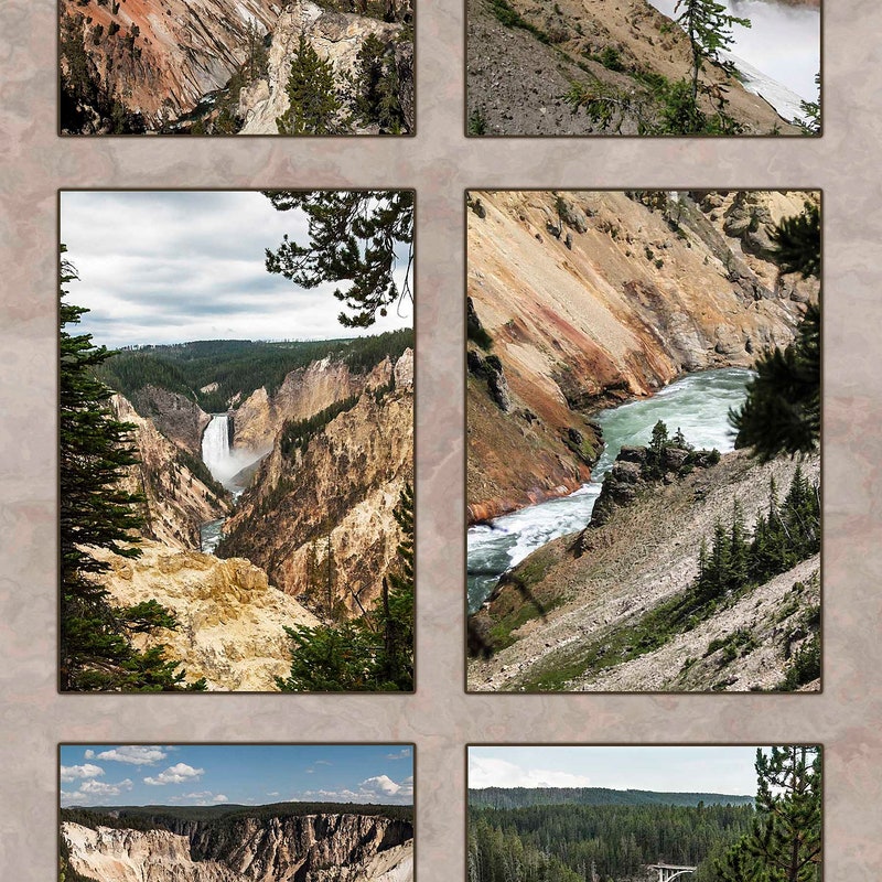 Yellowstone National Park Fabric - Etsy