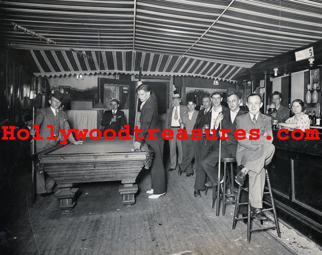 Pool Hall Poster~brunswick Jewel~playing Pool~pool~billiards~playing ...