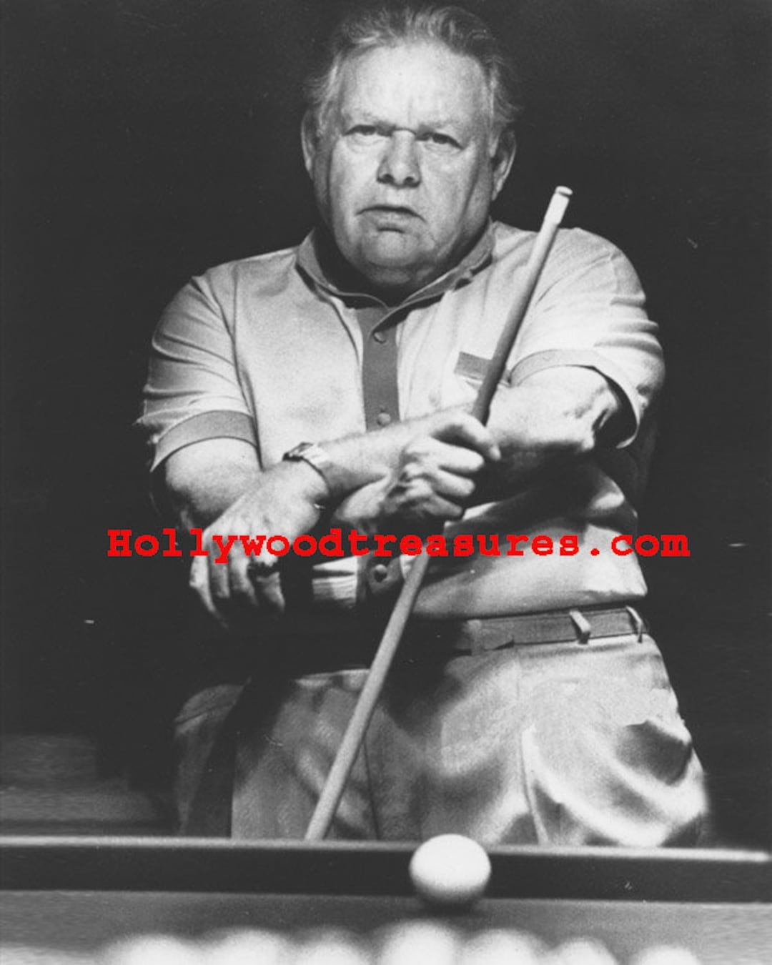 Minnesota Fats~rudolf Wanderone~playing Pool~hustler~#19~billiards ...