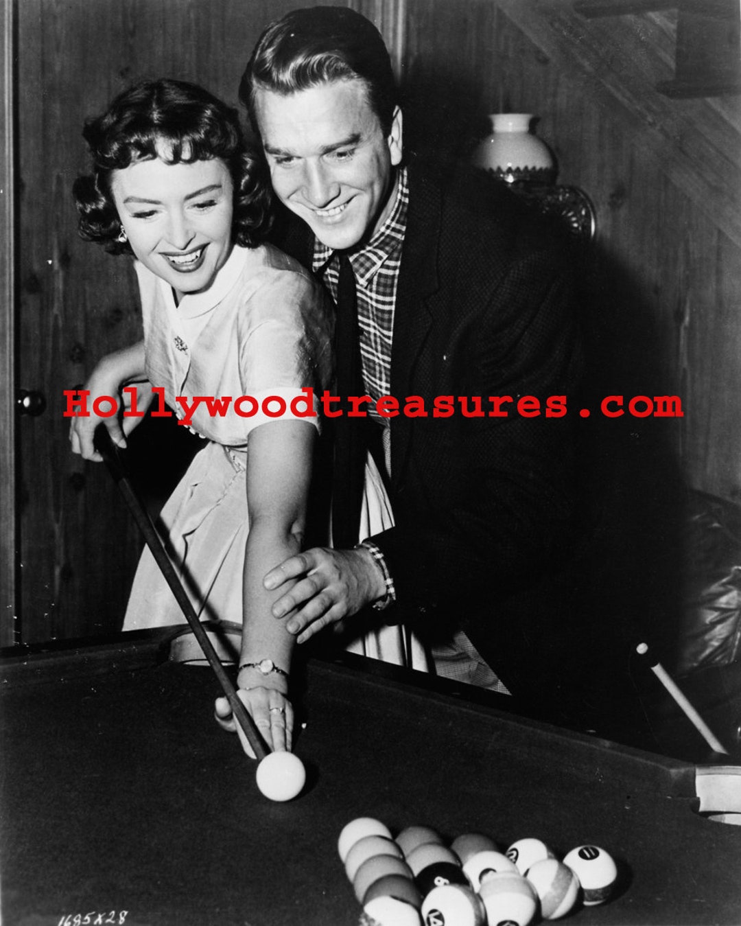 Donna Reed~leslie Nielsen~playing Pool~champion~billiards~shooting Pool ...