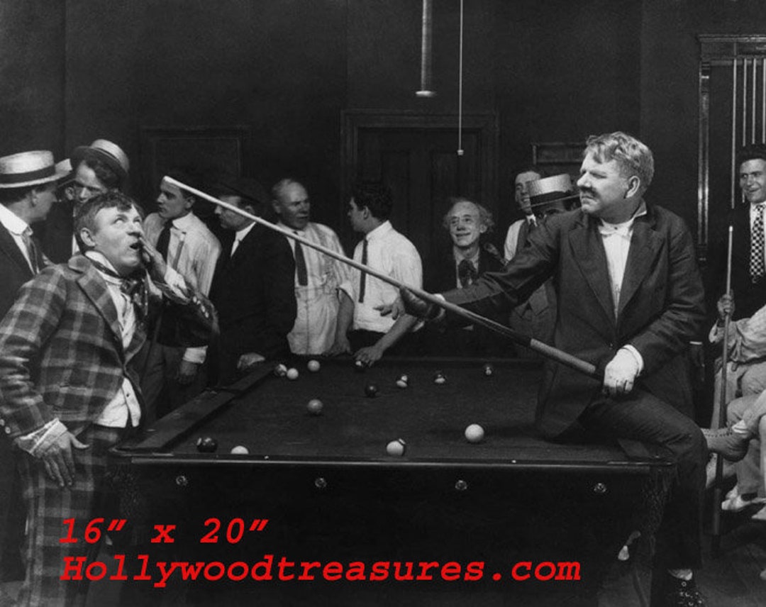 WC Fields~playing Pool~pool~#5~billiards~shooting Pool~playing Pool ...