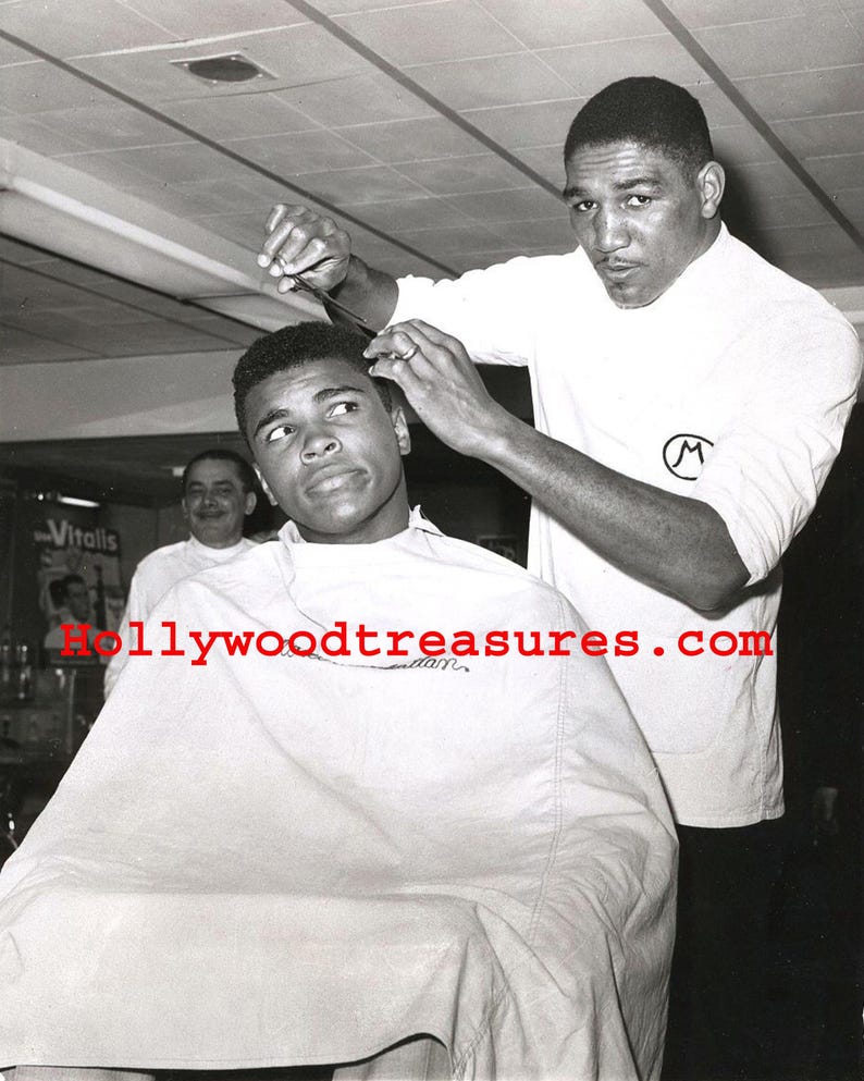Muhammad Ali~barber~hair Salon Decor~ Print~photo~8" X 10" - Etsy