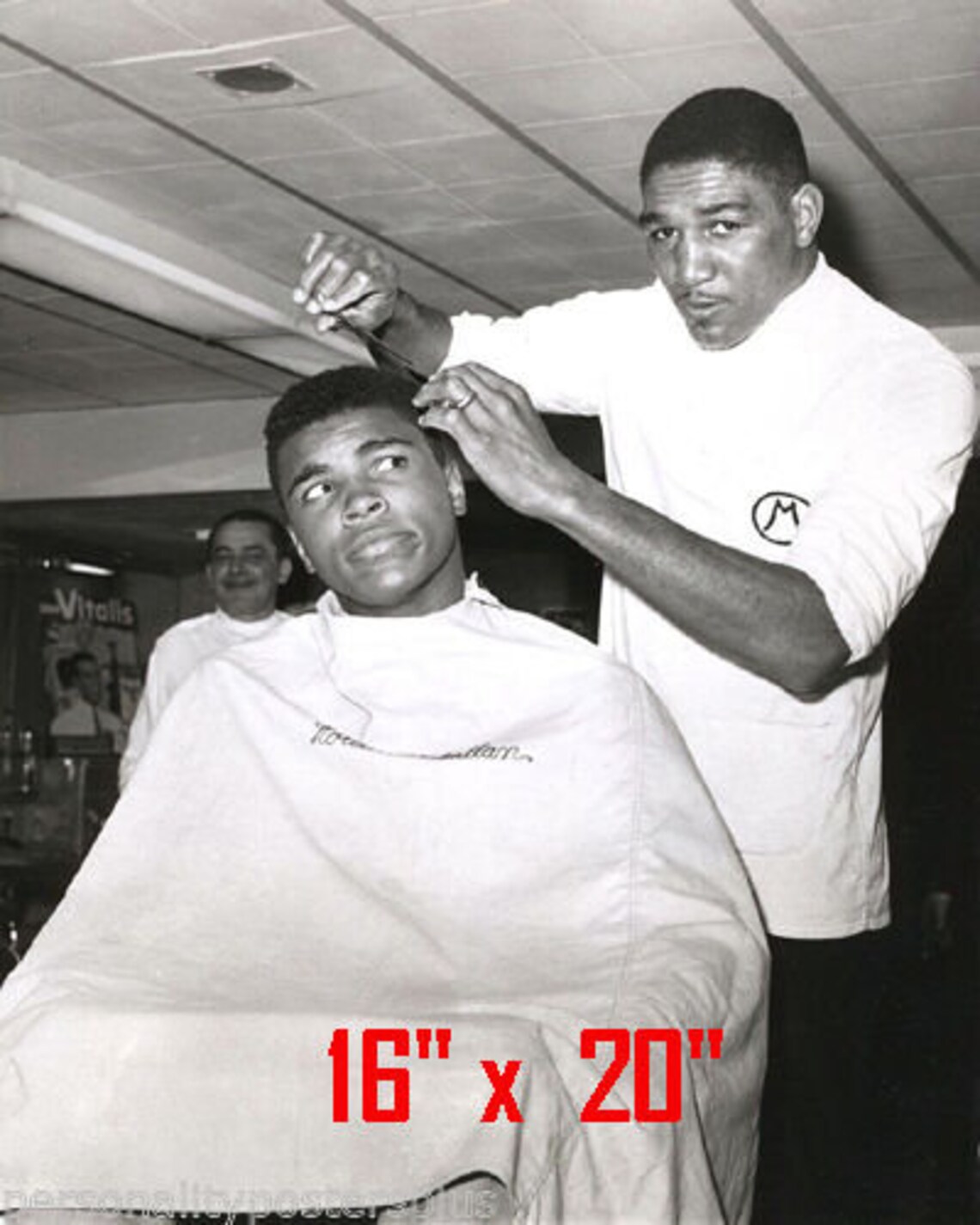 Muhammad Ali~barber~hair Salon Decor~ Print~photo~16" X 20" - Etsy