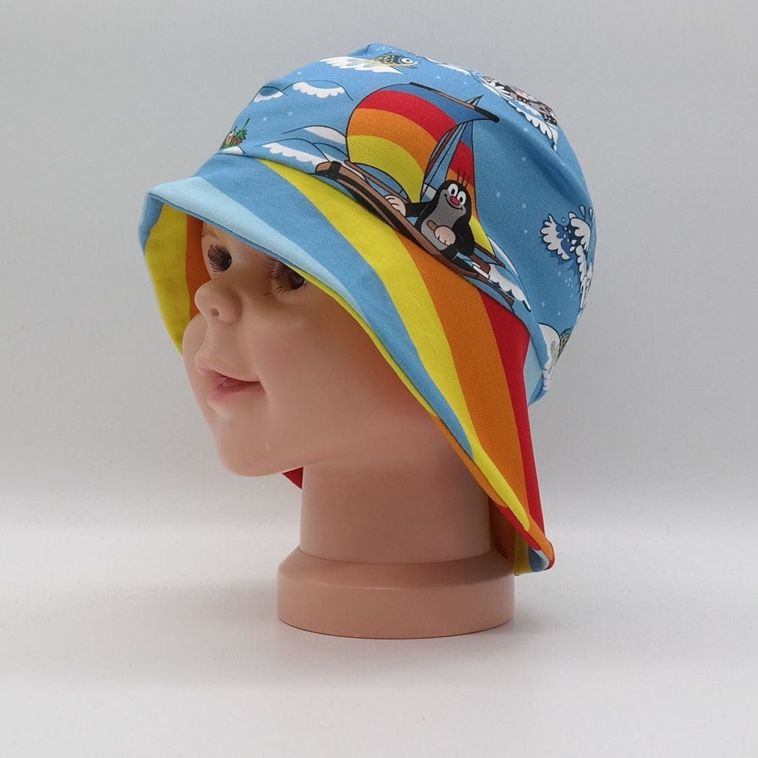 Sun Hat Pauli Boat Trip Rainbow Little Mole - Etsy Australia