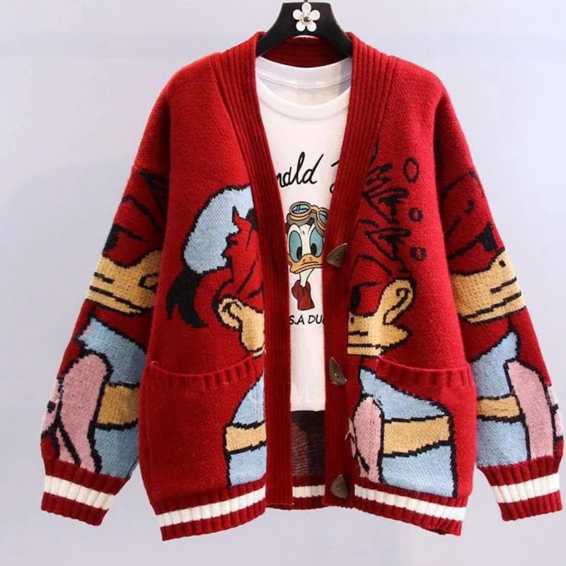 Cartoon Cardigans - Etsy