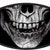 Skull Face Mask - Reusable Face Mask - Washable Face Mask - Dust Mask ...