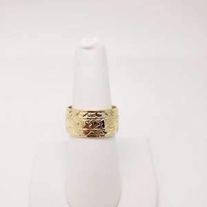 Hawaiian Tribal Band Ring - Gold Ring - Hawaiian Ring - Gifts for Her ...