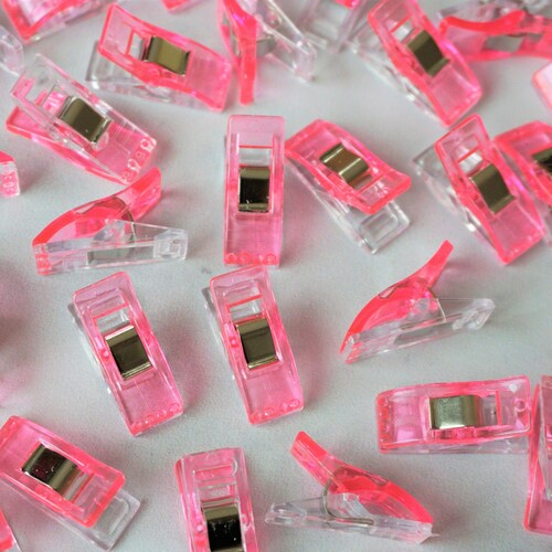 Clear Sewing Clips Set / Mini / 15 Ct 25 Ct 50 Ct 100 Ct / - Etsy