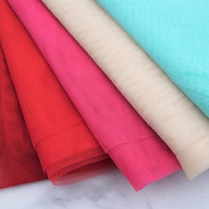 Power Net Mesh Fabric Hot Pink | 60 Inch Width | 2- Way Stretch Nylon ...