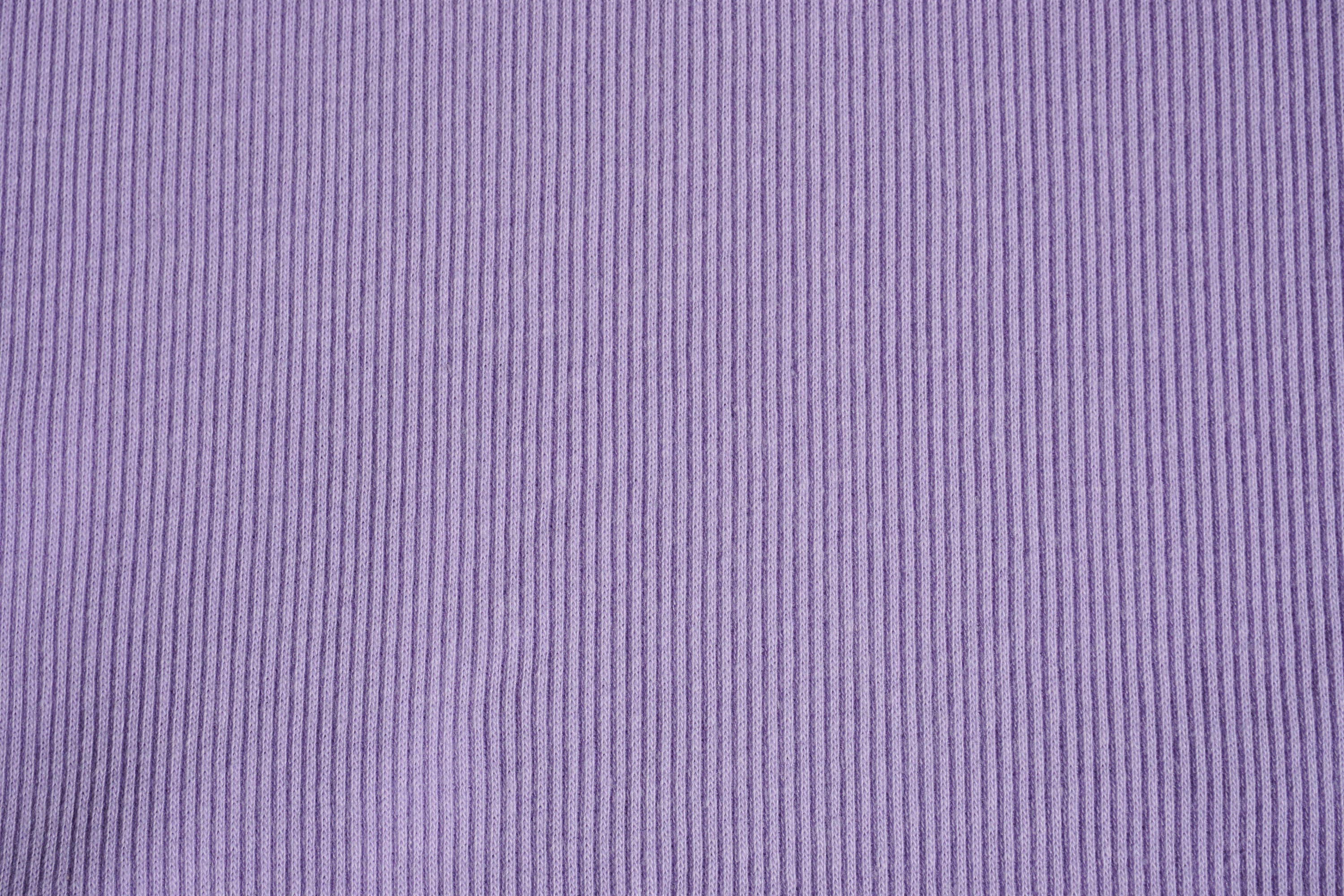 Rib Knit 100% Cotton Fabric Lavender Purple Solid | 60 Inch Width Baby ...