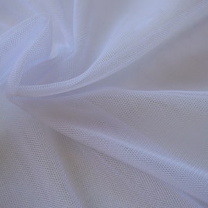 Power Net Mesh Fabric Solid White 60 Inch Width 2 Way - Etsy