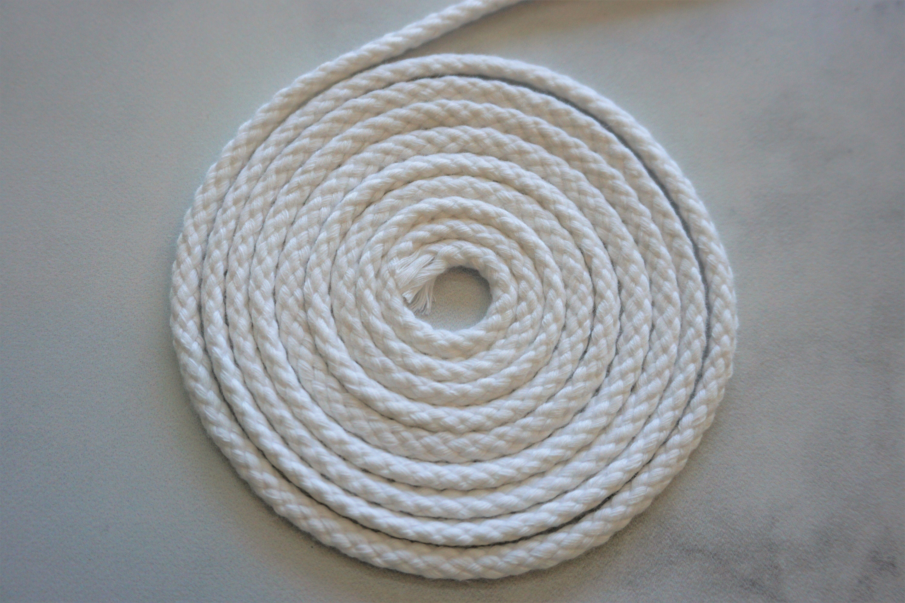 Round Cotton Drawstring Cord Trim 1/4 Inch 6mm Natural - Etsy