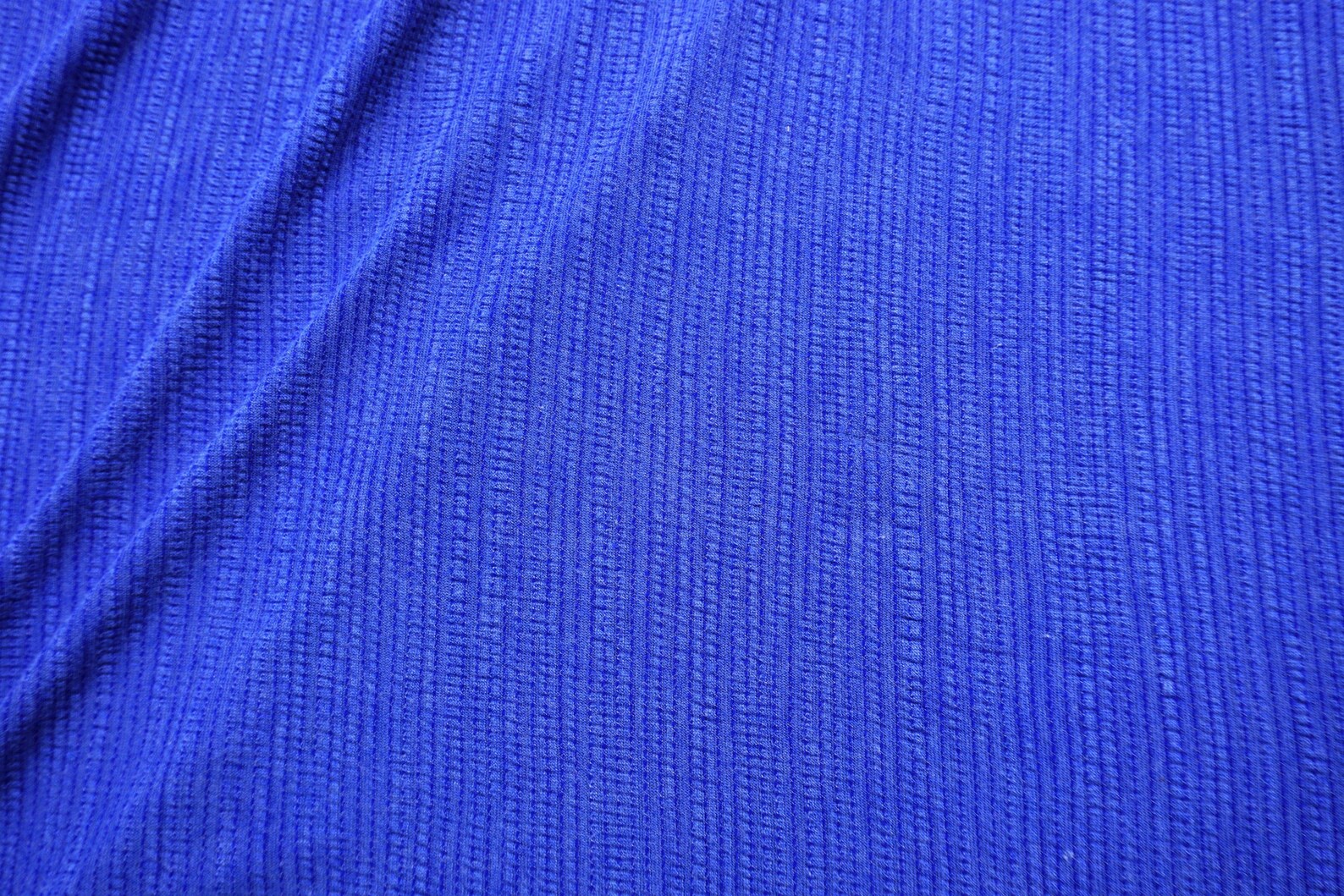 Rib Knit Fabric Blue Periwinkle Solid | 60 Inch Width | Poly Rayon ...
