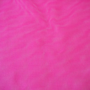 Power Net Mesh Fabric Solid Hot Pink 60 Inch Width 2 Way Stretch Nylon ...