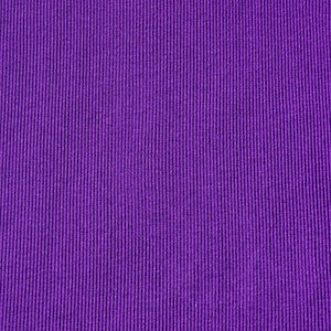 Rib Knit 100% Cotton Fabric Violet Dark Purple Solid | 52 Inch Width ...