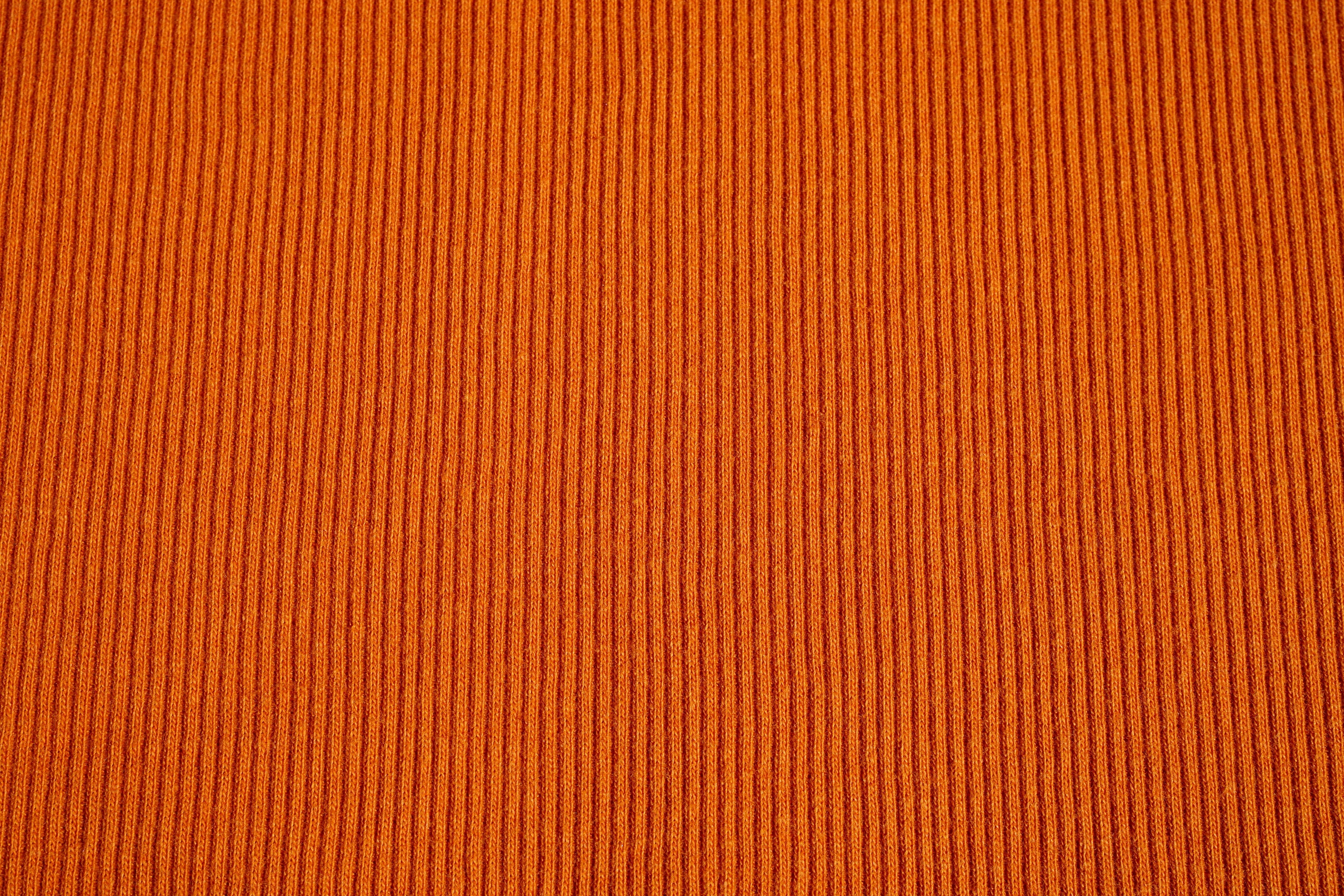 Rib Knit 100% Cotton Fabric Tangerine Orange Solid 58/60 - Etsy