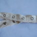 Snap Tape 3/4" Natural Cotton Twill Tape Beige, White or Black | Silver ...