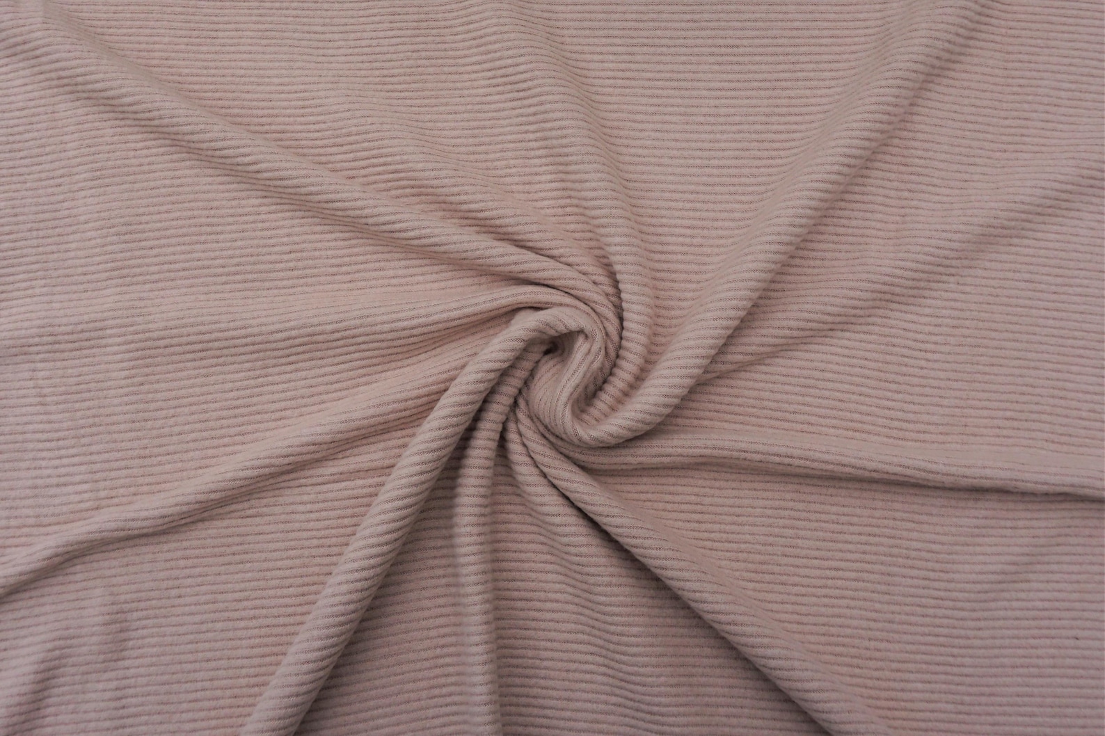 Brushed Sweater Rib Knit Fabric Tan, Ivory, Heather Gray & Rust | 59/61 ...