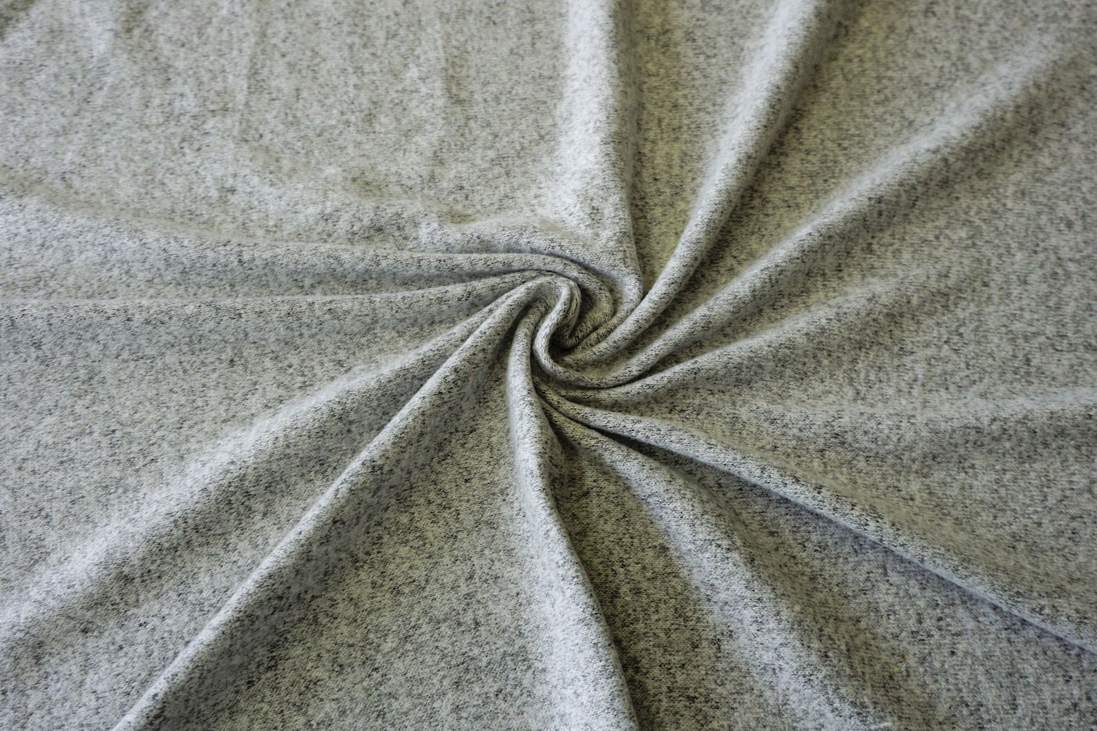 Brushed Sweater Knit Fabric Light Gray Solid or Striped | 63- 67 Inch ...