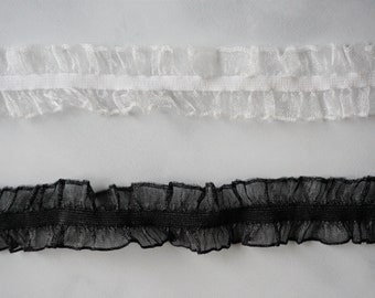 Double Ruffle Trim - Etsy