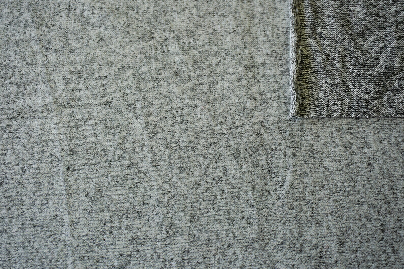 Brushed Sweater Knit Fabric Light Gray White Stripes or Solid - Etsy