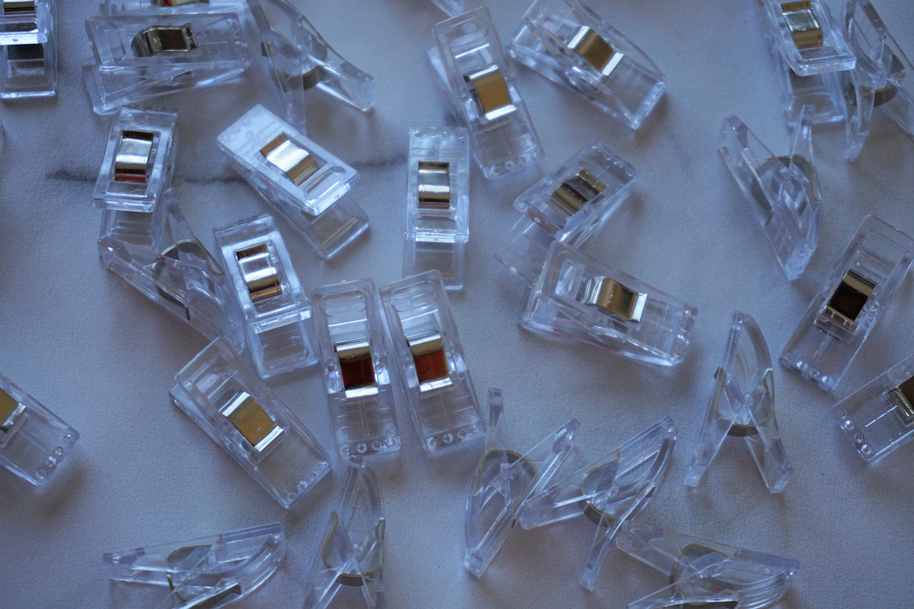 Clear Sewing Clips Set / Mini / 15 Ct 25 Ct 50 Ct 100 Ct / - Etsy