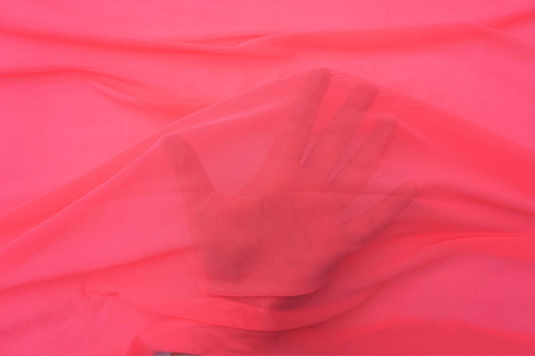 Power Mesh Fabric Neon Pink | 60 Inch Width | 4 Way Stretch Nylon ...