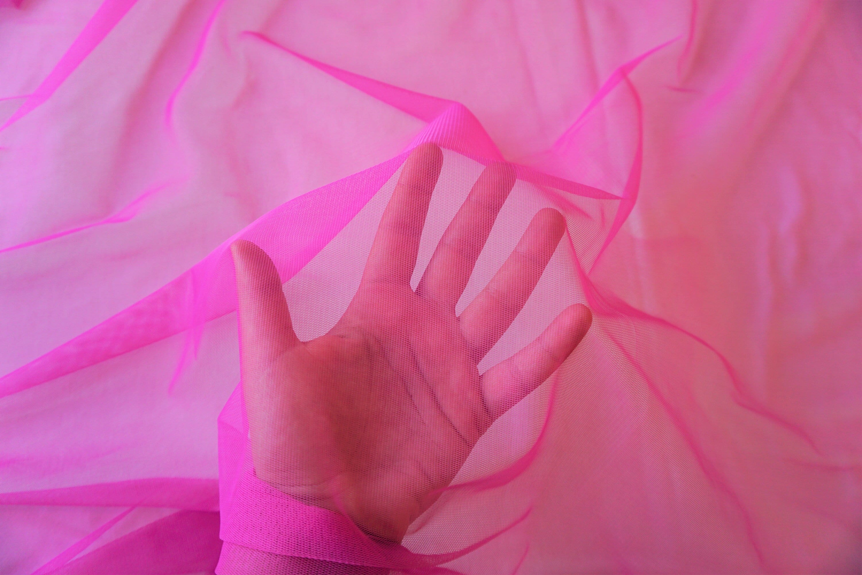 Power Net Mesh Fabric Solid Hot Pink 60 Inch Width 2 Way - Etsy