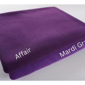 Rib Knit 100% Cotton Fabric 12 COLORS | 60 Inch Width Baby Rib 1x2 ...