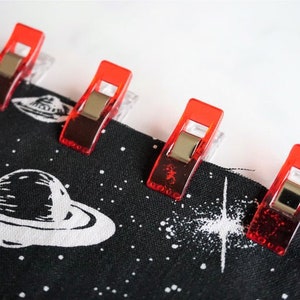 Sewing Clips Set | Mini | 15/ 25/ 50/ 100 Piece | With Reusable Storage ...