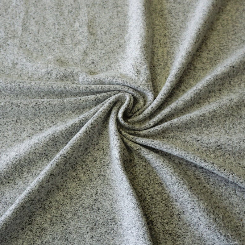 Brushed Hacci Sweater Knit Fabric | 58- 63" Width | Rayon Poly Spandex ...