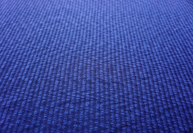 Rib Knit Fabric Royal Blue Solid 63 Inch Width Poly - Etsy