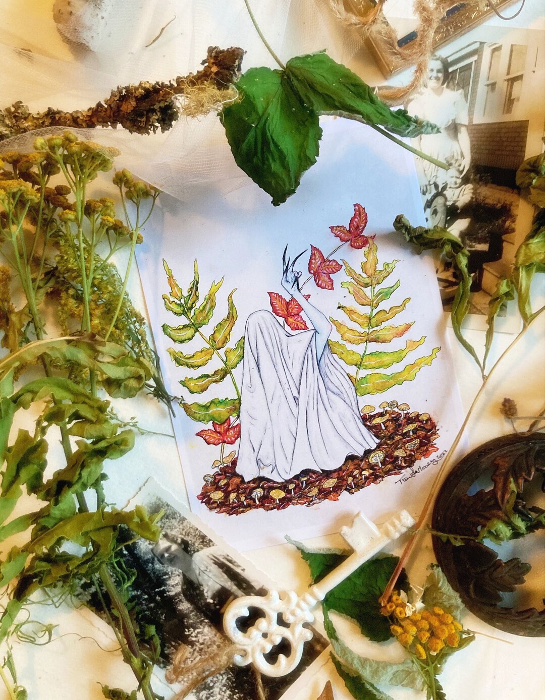 Nature Ghost, Art Prints, Halloween Art, Ghost Art, Forest Art ...
