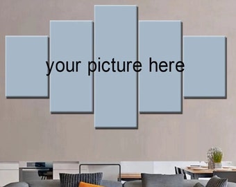 5 Panel Canvas Art | Etsy